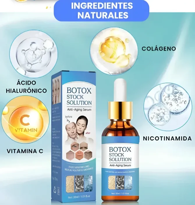 Botox Stock Solution Suero Antiarrugas Facial